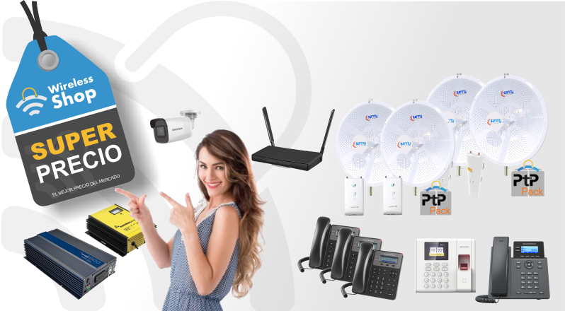 Wireless Shop | Todo para el WISP